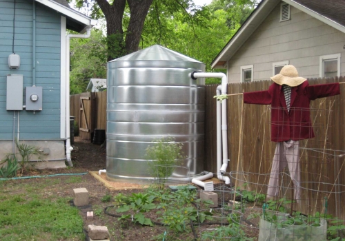 Residential Rainwater Collection System Installation in Austin, Hill ...